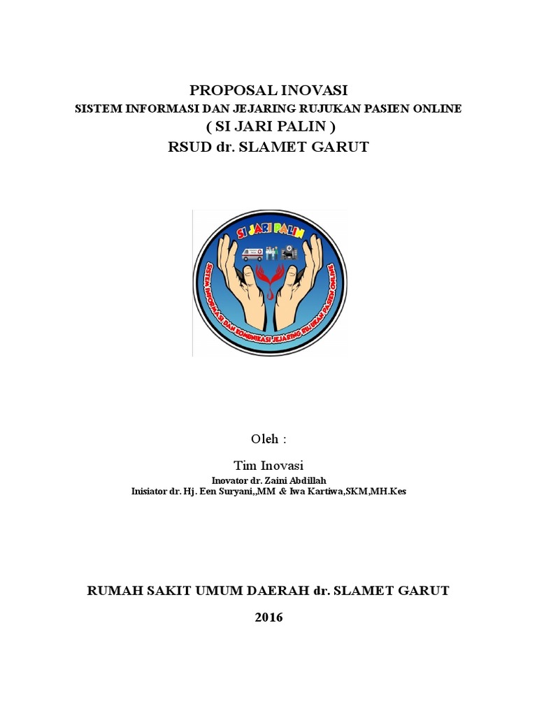 Cover Proposal Inovasi | PDF