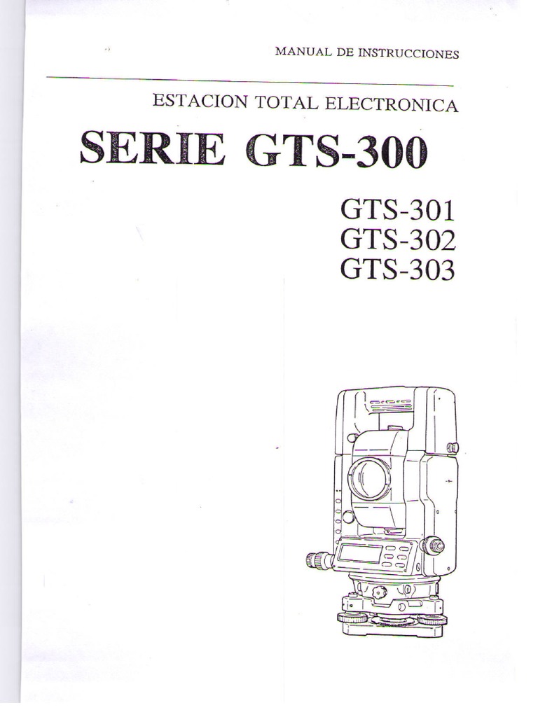 Manual GTS 300 PDF | PDF