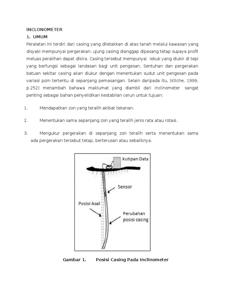 Inclinometer | PDF