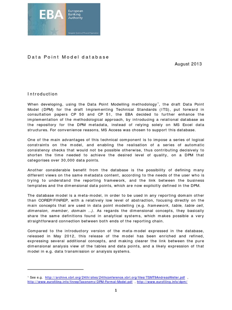 Data Point Model Database Overview | PDF | Cartesian Coordinate System ...