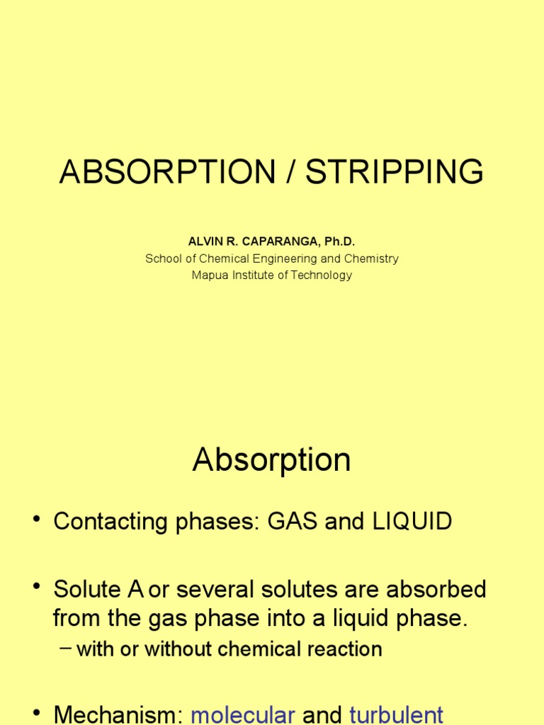 Packed Column Design Guide | PDF | Gases | Absorption (Chemistry)
