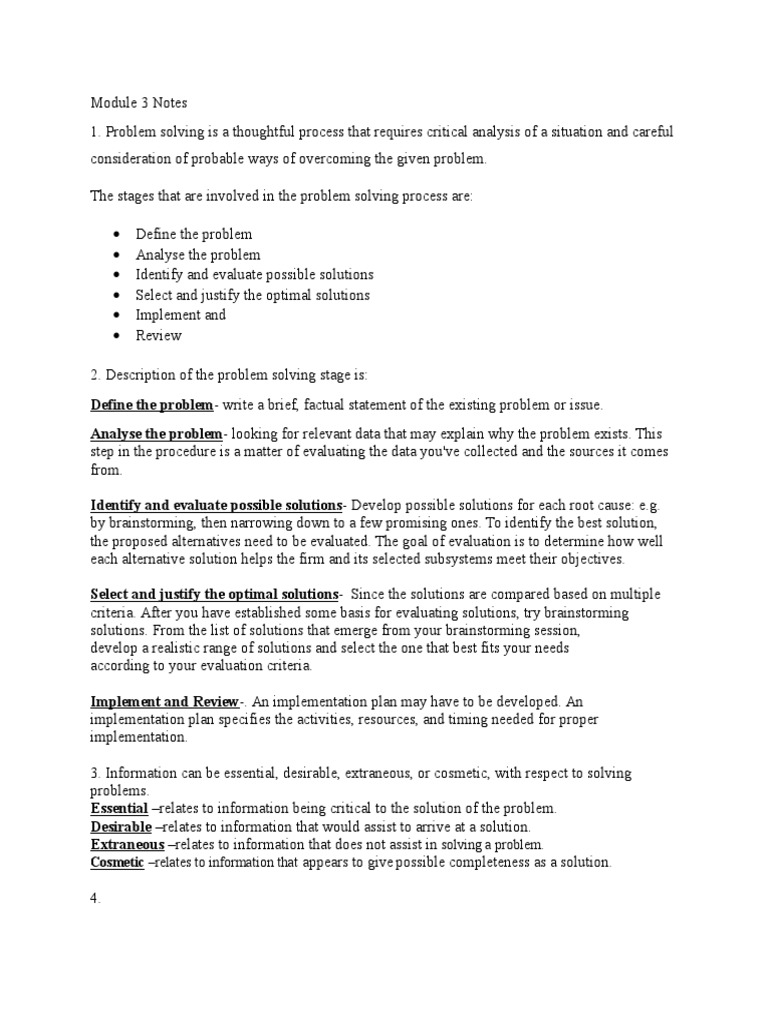 Module 3 Note1 | PDF | Algorithms | Brainstorming