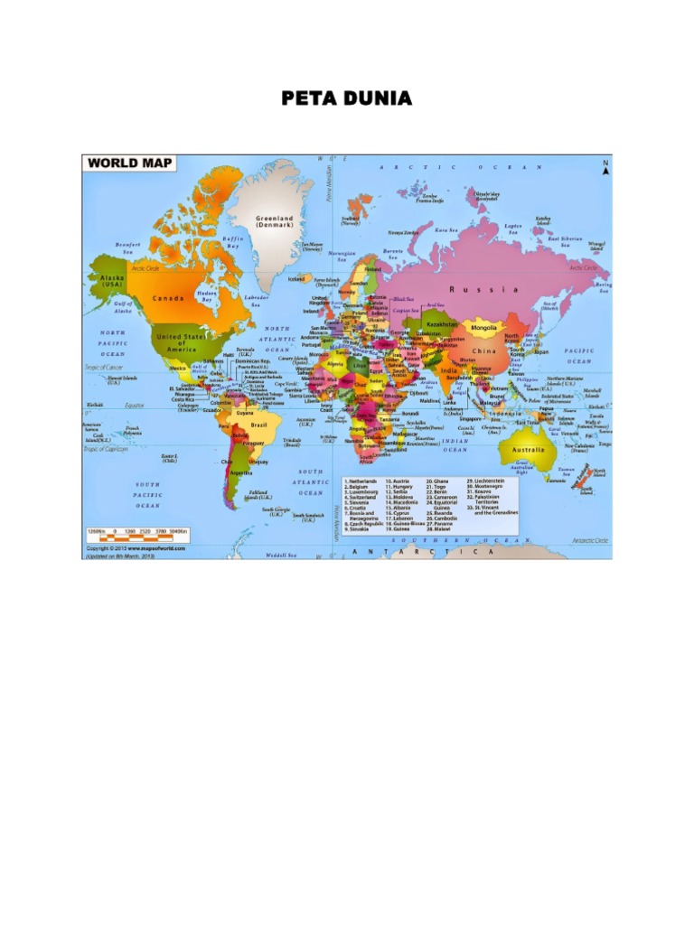 Peta Dunia | PDF