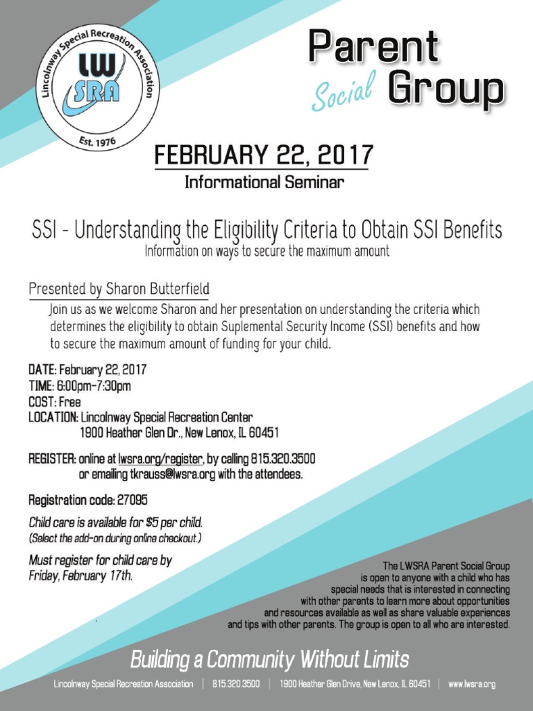 Ssi Eligibility 2 17 17 | PDF