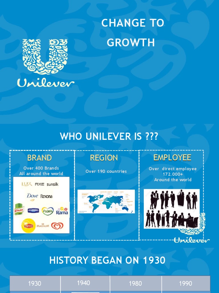 Unilever's Change to Growth | PDF | Strategic Management | Decentralization