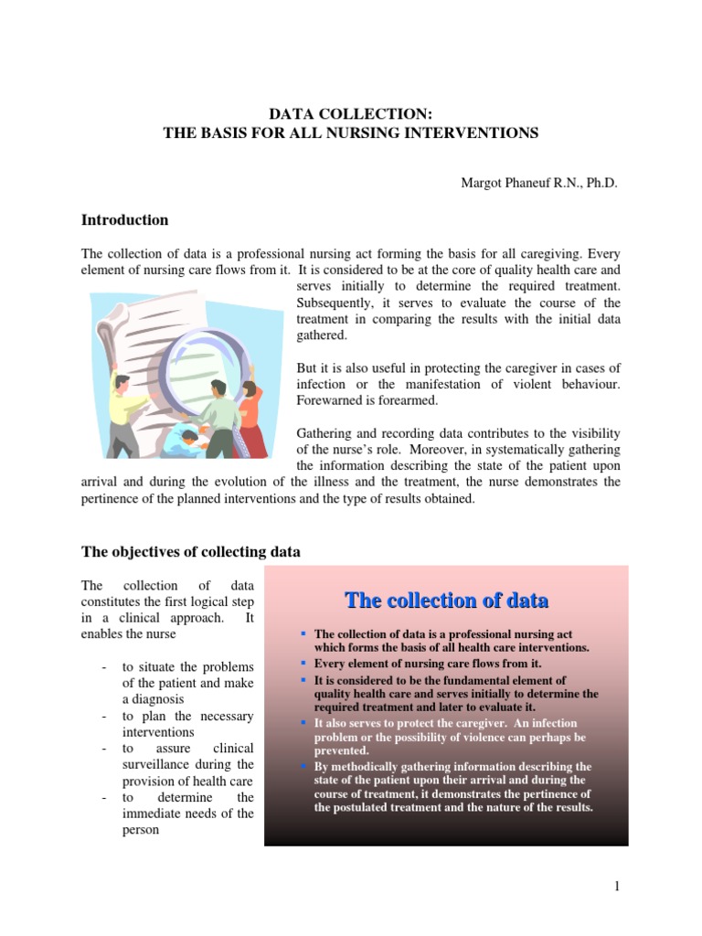 Data Collection in Nursing Practice | PDF | Observation | Nursing
