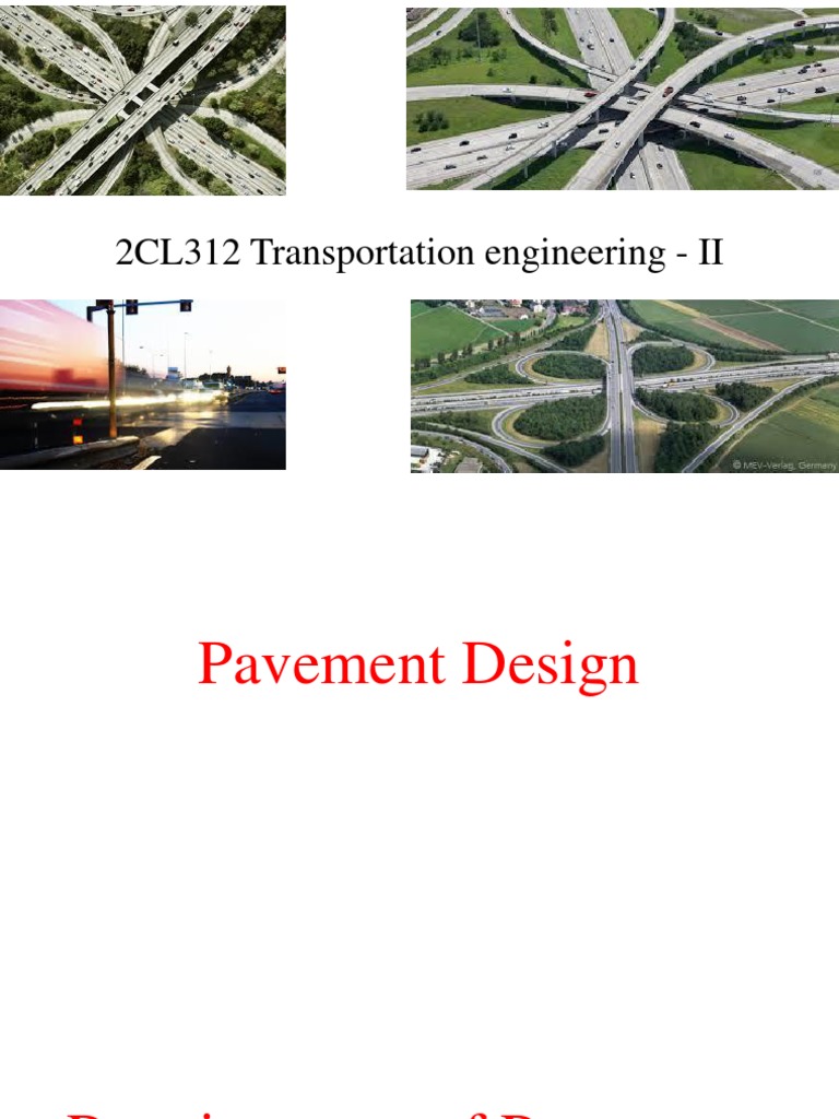 Pavement Design | PDF | Asphalt | Road Surface