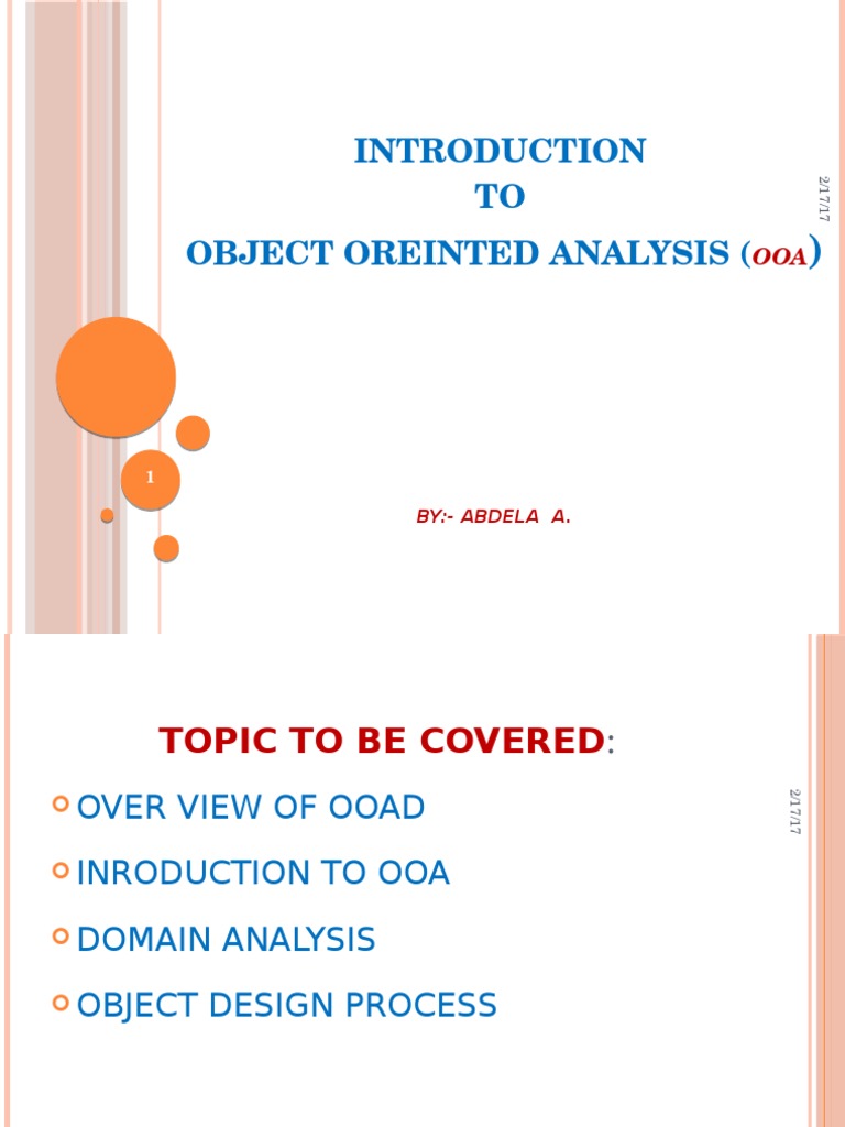 Object Oriented - Analysis | PDF | Unified Modeling Language | Use Case