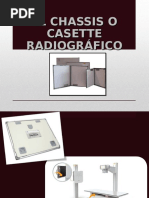 Los Chasis Radiográficos | PDF | Radiología | Rayo X