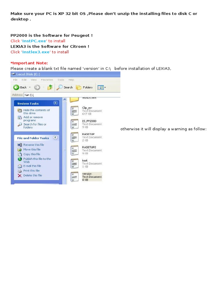 Install Instruction | PDF | Installation (Computer Programs) | Zip (File Format)
