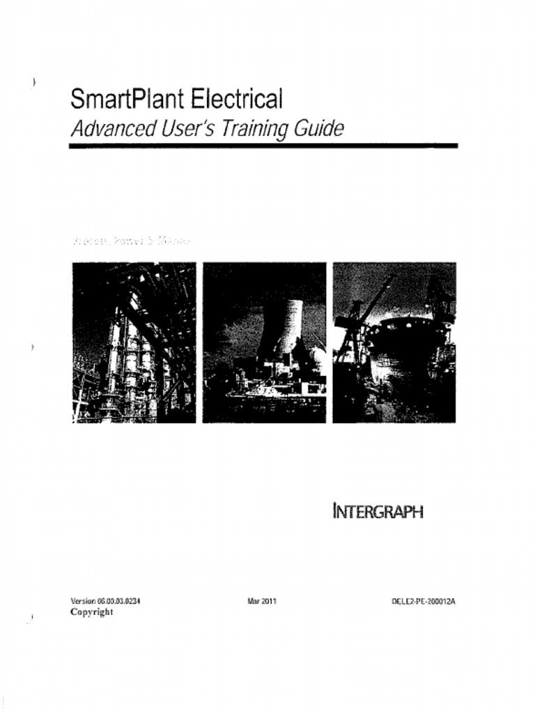 SmartPlant Electrical Advanced User's Training Guide | PDF