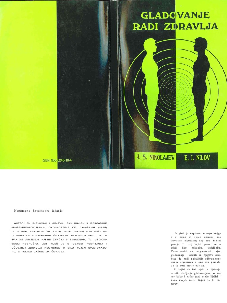 Gladovanje Radi Zdravlja - Nikolajev, Nilov | PDF
