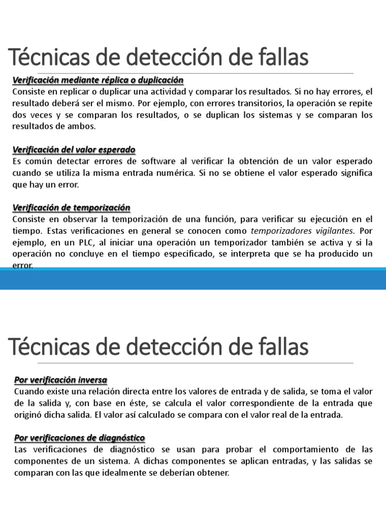Deteccion de Fallas | PDF | Microprocesador | Corriente eléctrica