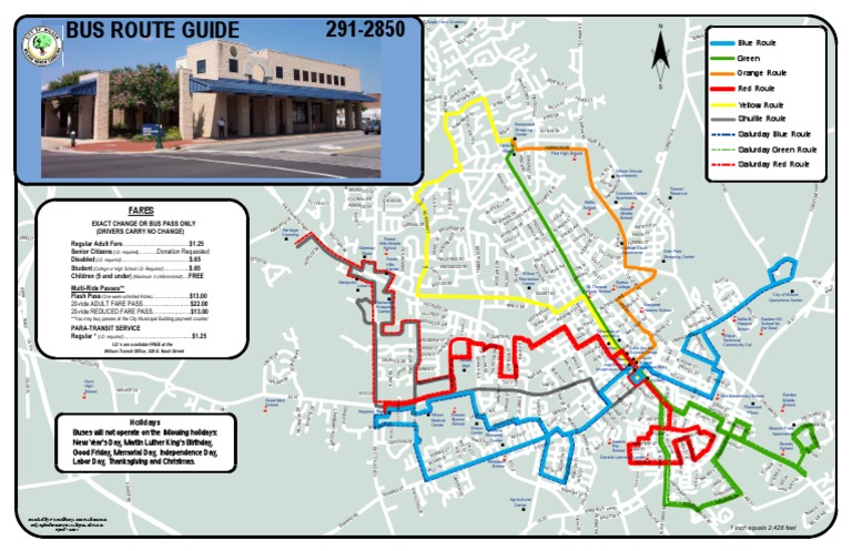 Wilson Bus Route Guide & Fares | PDF