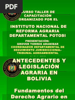 LEY 1715 Ley Inra | PDF | Reforma agraria | Constitución