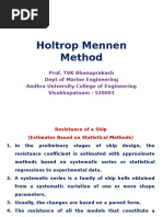 Holtrop Menen Method - Calculating Ship Resistance | PDF | Propeller ...
