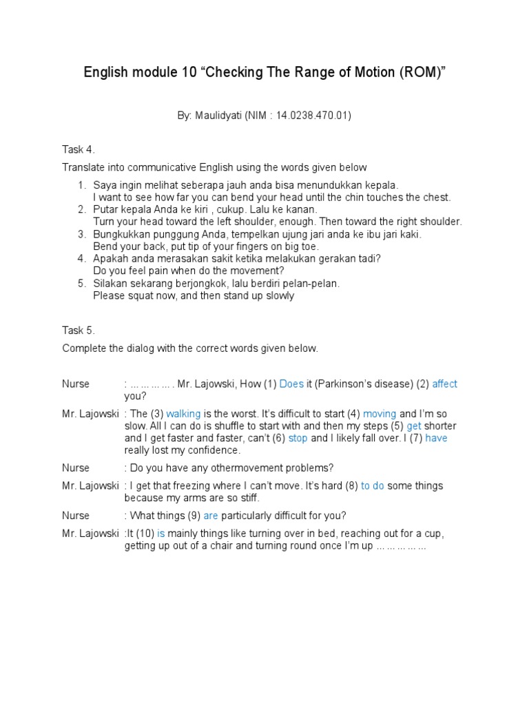 PR English Module 10 Maulidyati | PDF