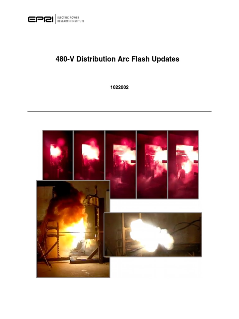 480-V Distribution Arc Flash Updates PDF | PDF | Fuse (Electrical ...