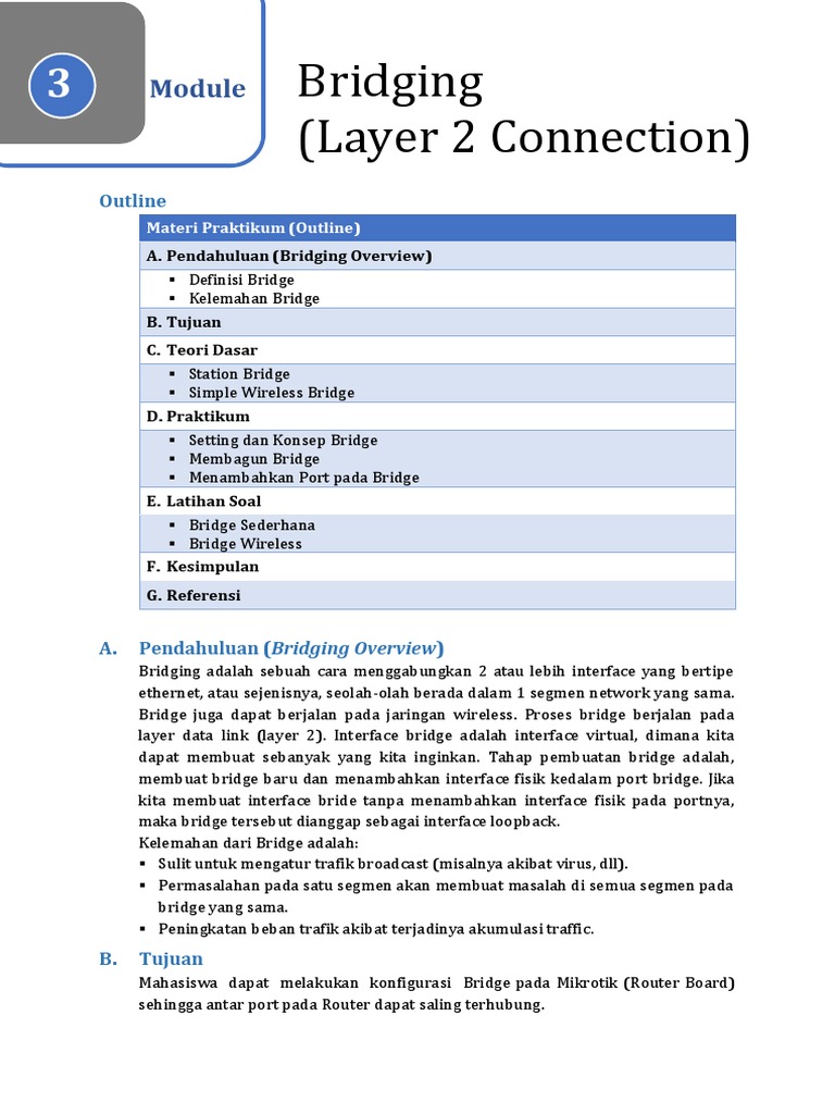 Bridging | PDF | Sains & Matematika | Teknologi & Rekayasa