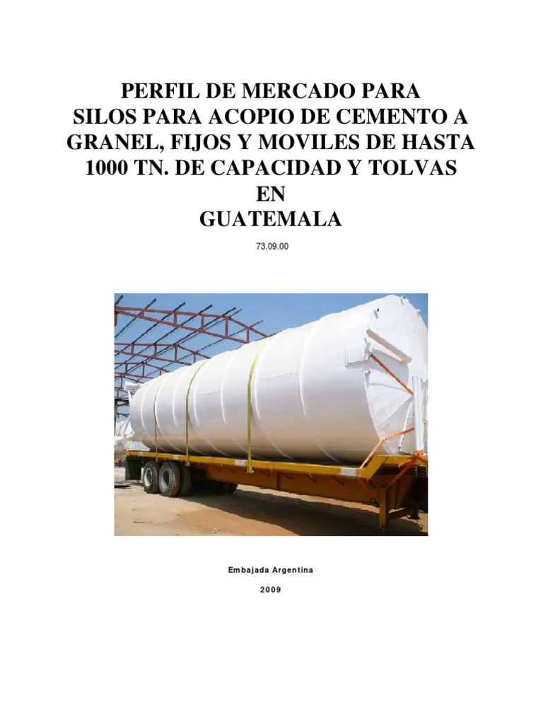 Silos de Acopio de Cemento - LNK | PDF | Guatemala | Producto Interno Bruto