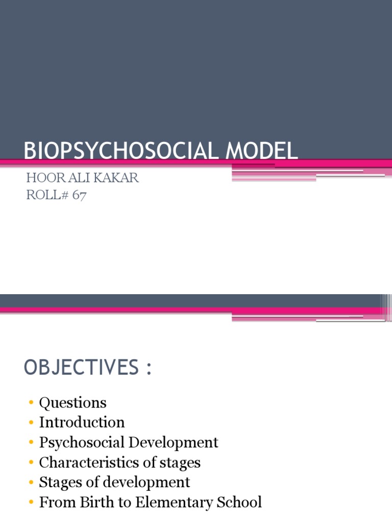 Biopsychosocial Model | PDF | Action (Philosophy) | Social Psychology