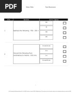 Class 1 ICSE Maths Question Paper | PDF