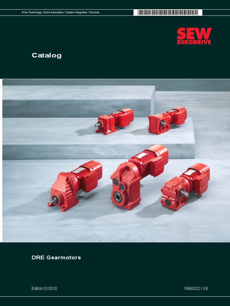Catalogo Sew | PDF | Electric Motor | Gear