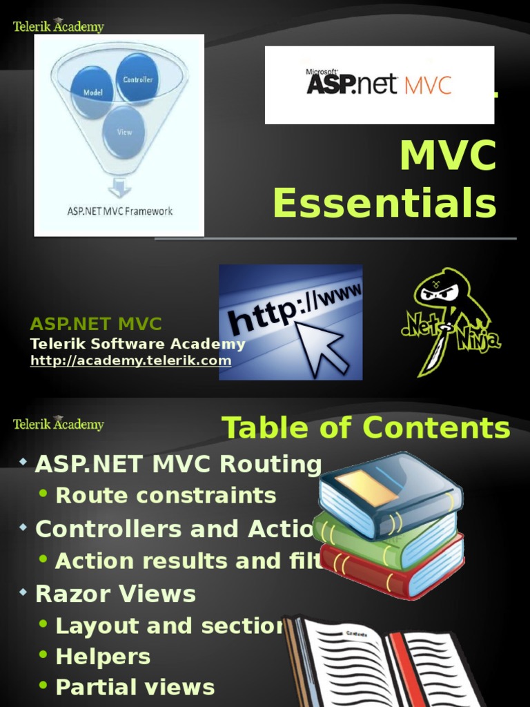 MVC Essentials | PDF | Html | Html Element