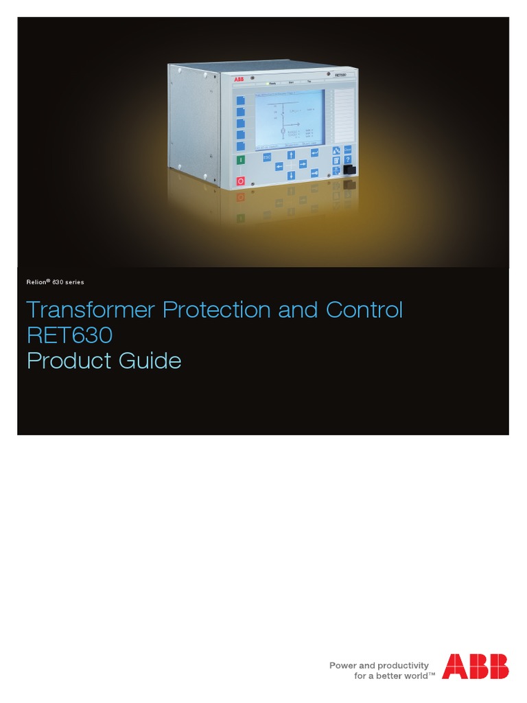 RET630 Product Guide PDF | PDF | Signal (Electrical Engineering ...