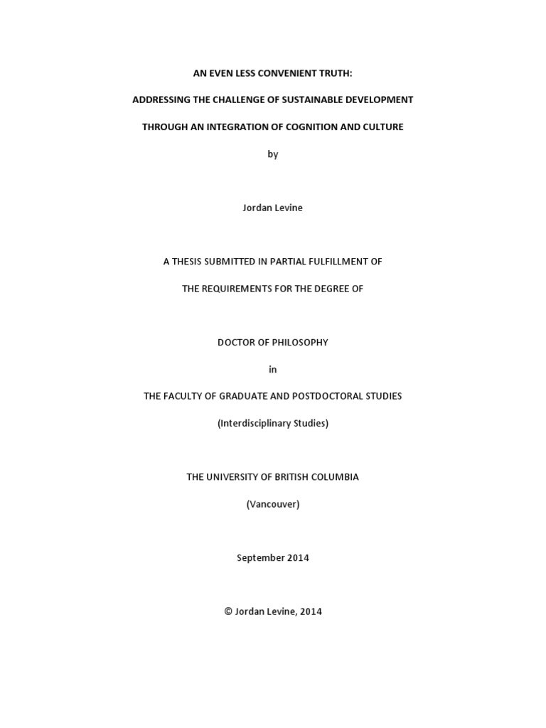 An Even Less Convenient Truth Addressing PDF | PDF | Sustainability ...