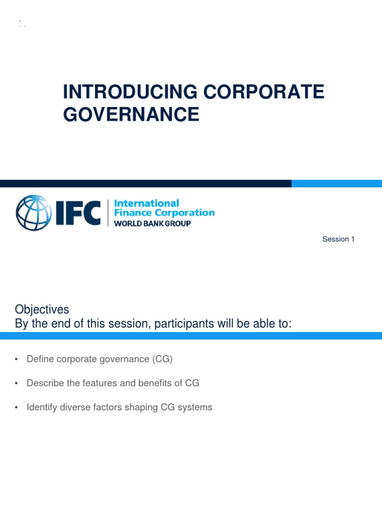 Introduction To GCG | PDF | Corporate Governance | Governance