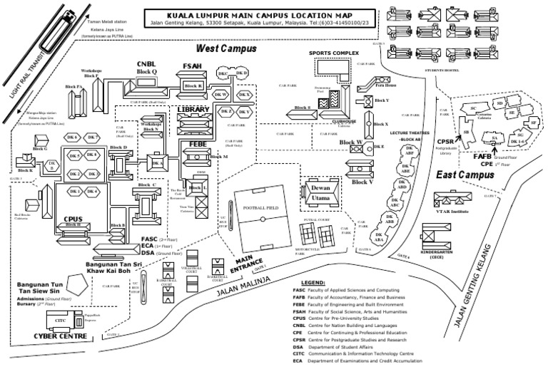 TAR UC Map | PDF | Academia | Further Education