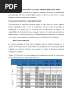 Capacidad Real Vs Capacidad Instalada | PDF | Producto (Negocio ...