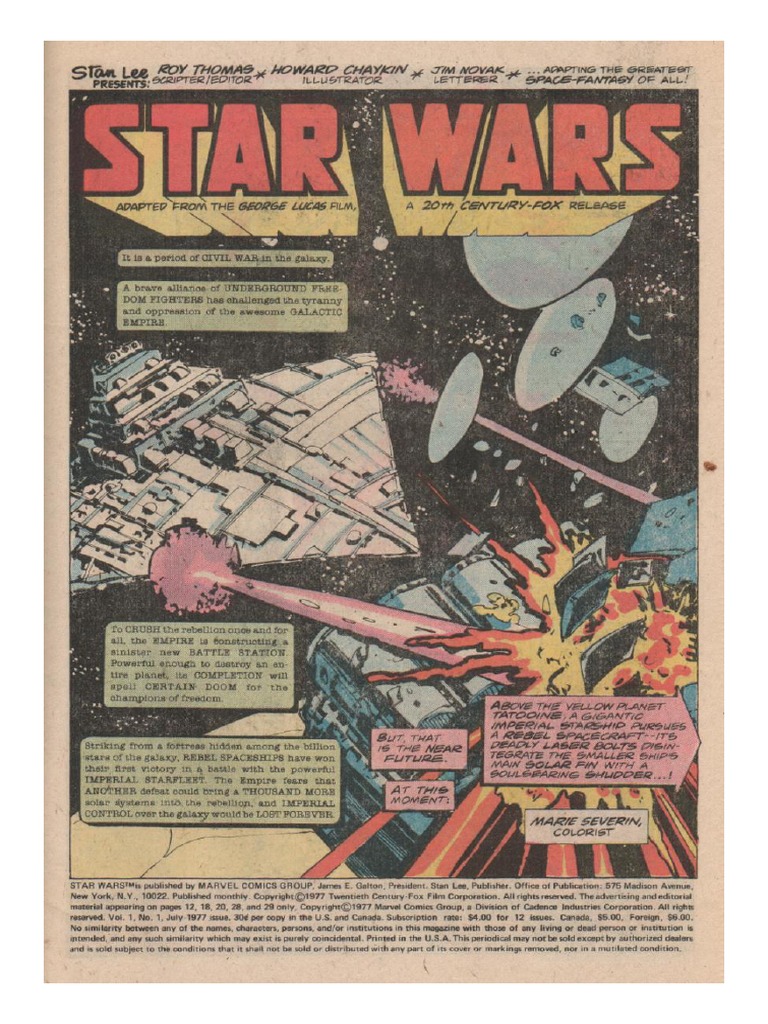 Marvel Comics - Star Wars - 01 | PDF