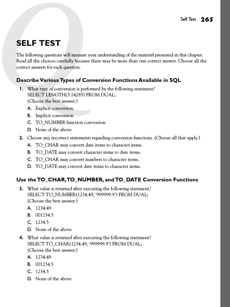Conversion Functions | PDF | Sql | Computer Programming
