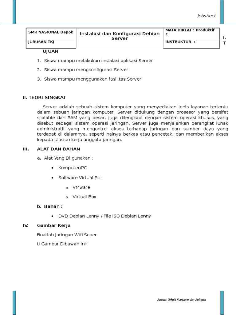 JobSheet DNS Web | PDF