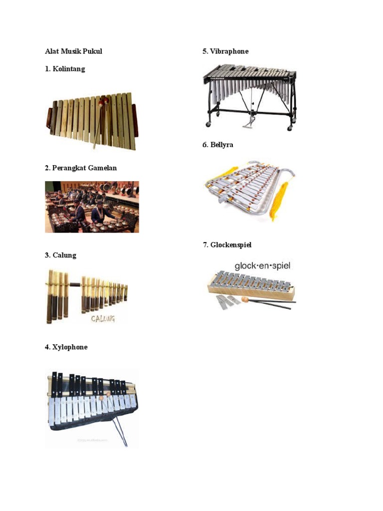 Alat Musik Pukul | PDF