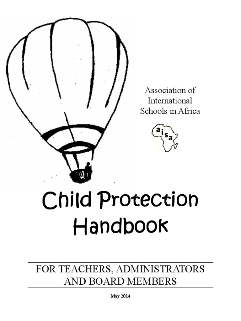AISA Child Protection Handbook 3rd Edition | Child Protection | Child Abuse