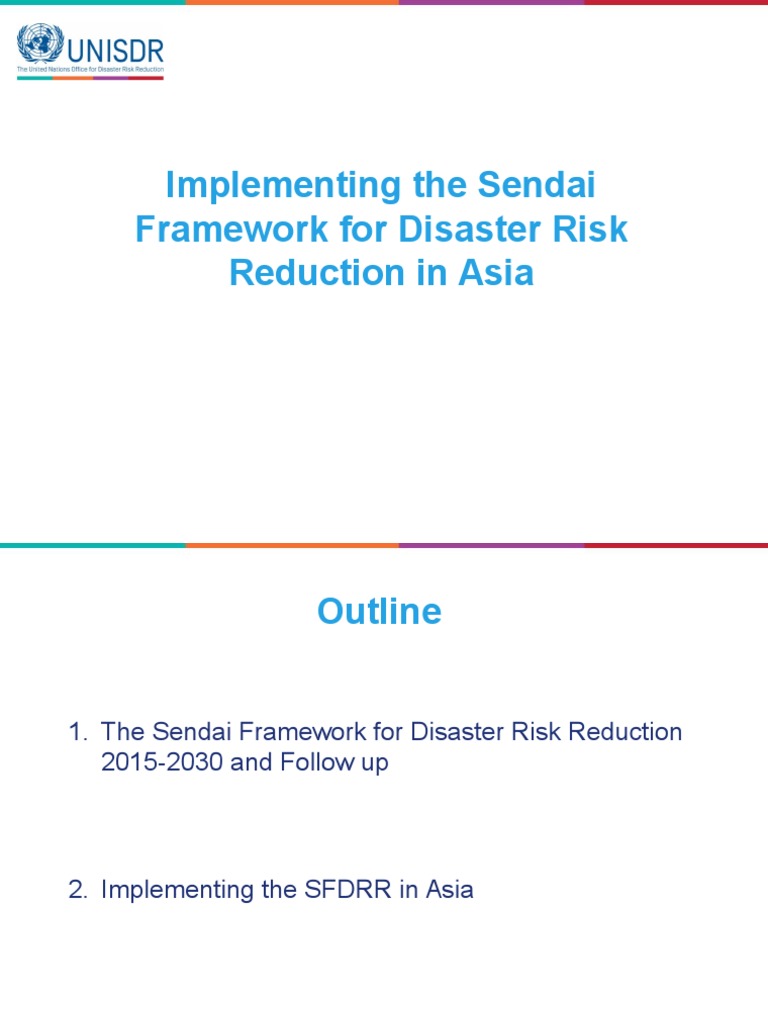 D1. MODULE 1 - The Sendai Framework For DRR | PDF | Disaster Risk ...