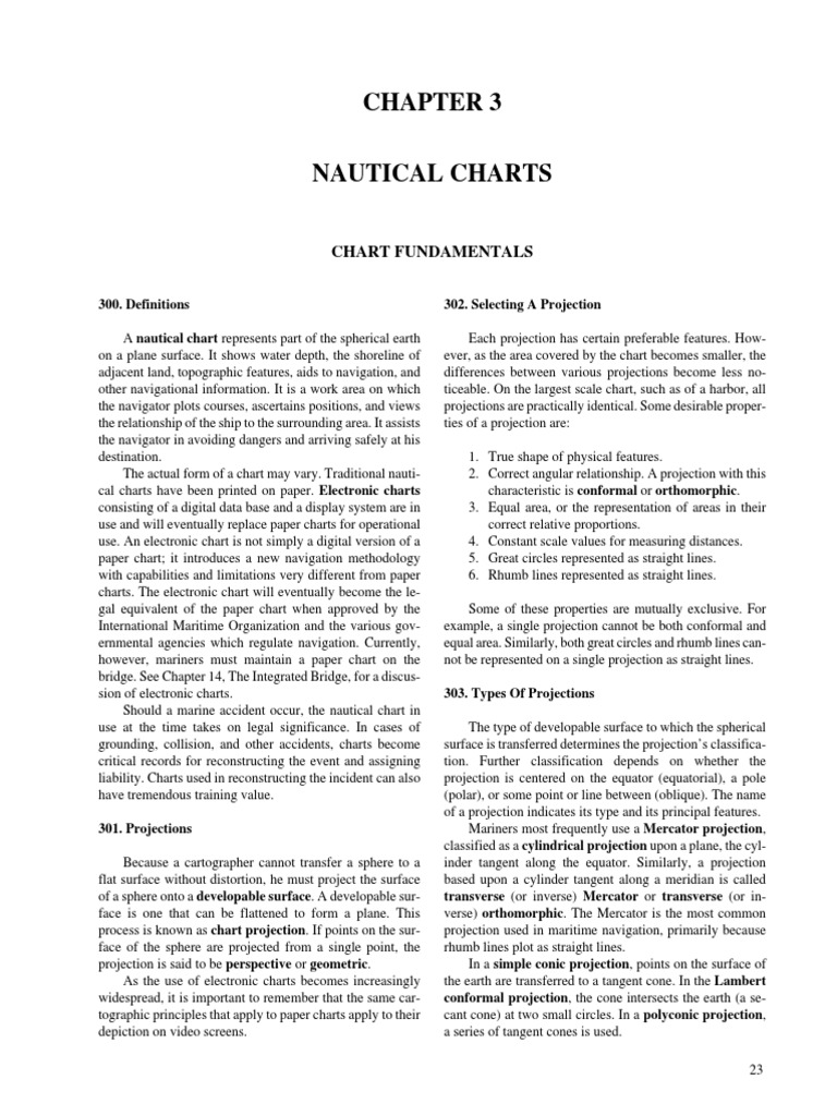 Nautical Charts PDF | PDF | Latitude | Circle