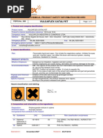 MB175 Markem Imaje MSDS | PDF | Toxicity | Dangerous Goods