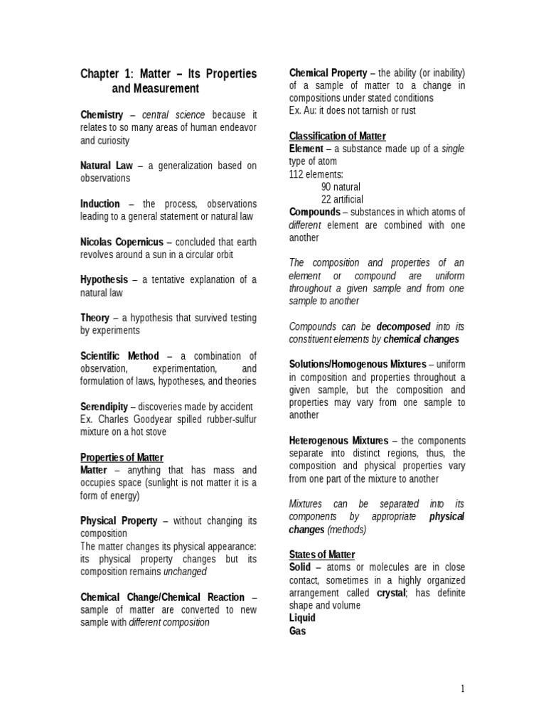 General Chemistry Reviewer | PDF | Gases | Ion