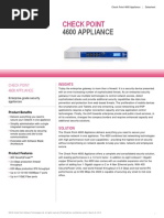 6200 Security Gateway Datasheet | PDF | Firewall (Computing) | Ip Address