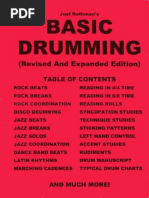 All 40 Drum Rudiments | PDF | Music Theory | Musical Techniques