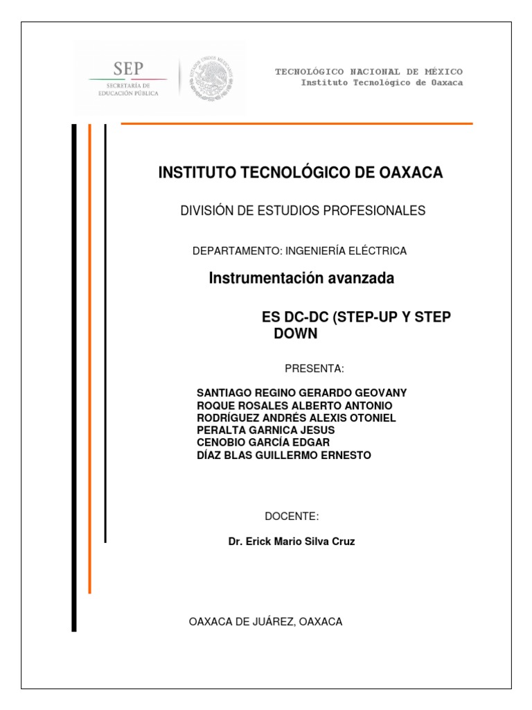 Convertidores DC DC Step Up y Step Down | PDF | Transistor | Inductor