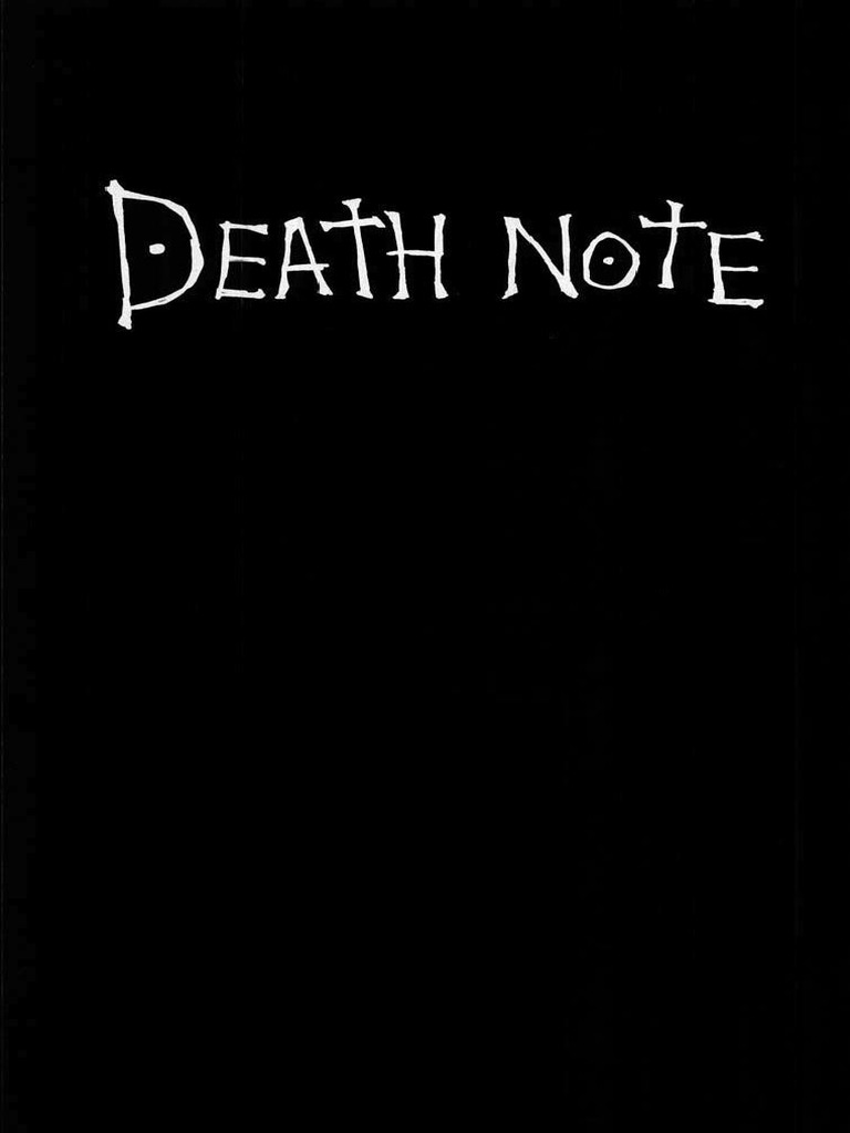 Death Note (Pasta y Hojas) | PDF
