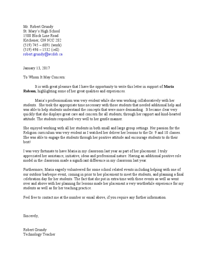 Maria Robson Reference | PDF | Wellness