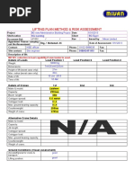 Crane Flow Chart Lifting Plan | PDF