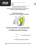 10 Ejemplos de Programacion CNC | PDF | Control numerico | Programación de computadoras
