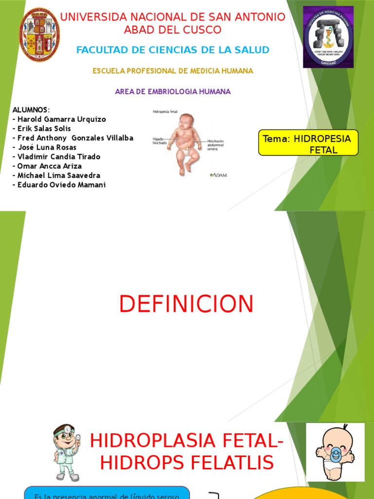 Hidrops Fetal | PDF | Edema | Medicina